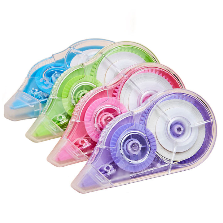 4 Packs, Correction Tape, White, Made Of Correct Tape, Eraser With ...