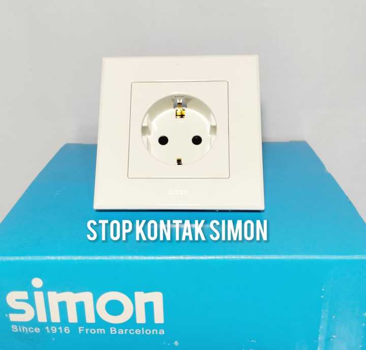 Stop Kontak Simon / stop kontak Berkualitas / Bahan sangat Bagus ...