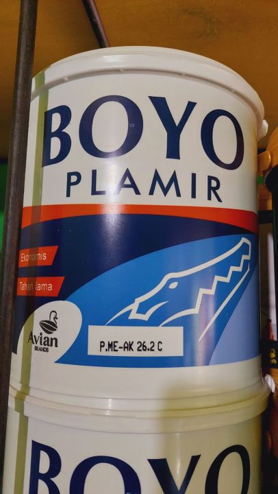 PLAMIR TEMBOK BOYO / BOYO PLAMIR TEMBOK ISI 5KG AVIAN PRODUK / DEMPUL ...