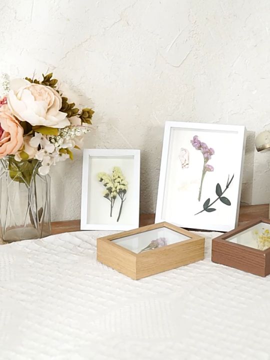 Shadow Box Frame Wooden Display Case 3D Picture Frames Elegant ...