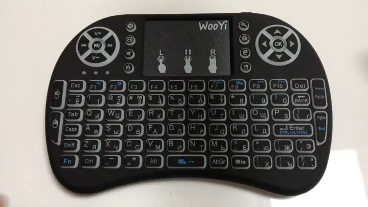 I8 Mini 2.4Ghz Wireless Touchpad Keyboard For Android TV Box Xbox Smart ...
