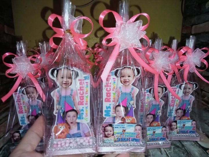 Personalized Souvenirs Ms.Rachel Photo Standee Birthday christening ...