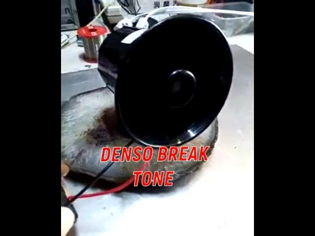 BACKHORN ⭐DENSO BRAKE⭐ BACKHORN VOICE WARNING BACKING ALARM 12-24VOLTS ...