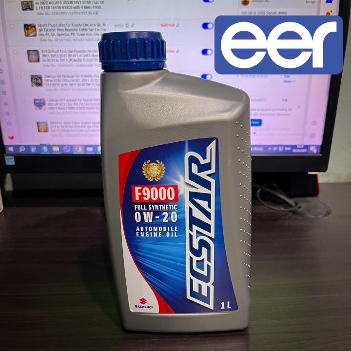 Suzuki Engine Oil 0W20 F9000 Suzuki Ecstar Full Synthetic for Suzuki ...