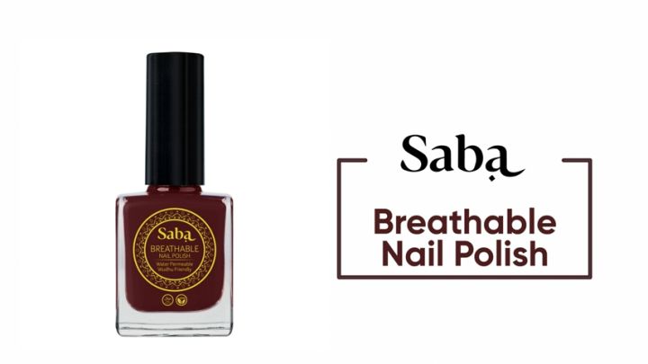 Saba Breathable Nail Polish - Wudhu Friendly, Cruelty Free, Vegan ...