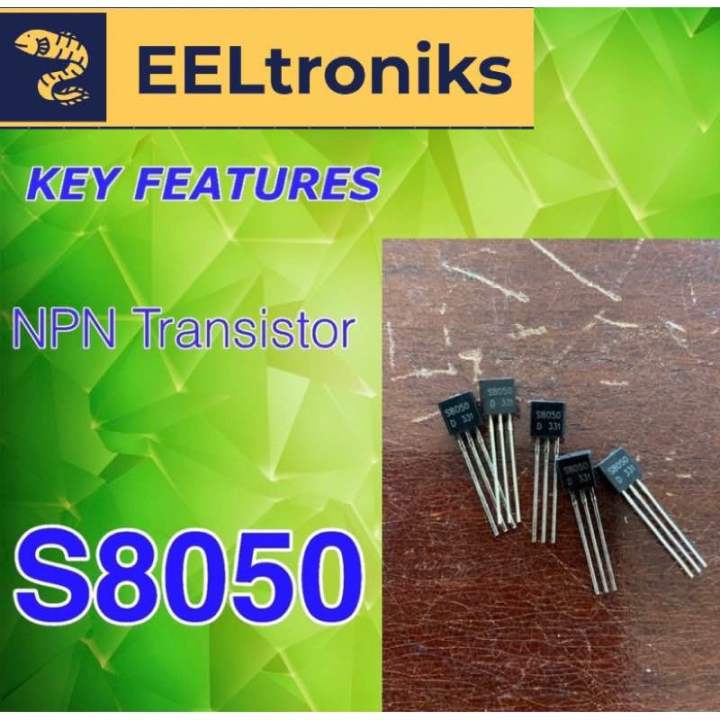 S8050 NPN TRANSISTOR 5pcs/set | Lazada PH