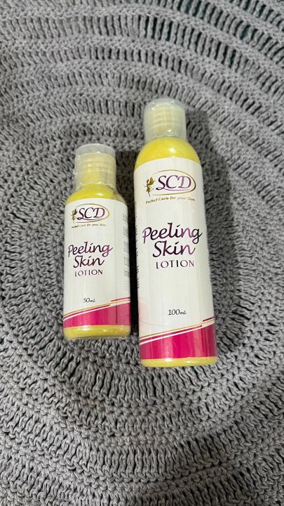 Original SCD Skin Peeling Lotion (50ml/100ml) Whitening Lotion Pekas ...