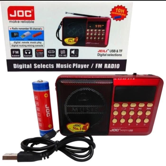 JOC FM RADIO WITH FREE BATTERY. | Lazada