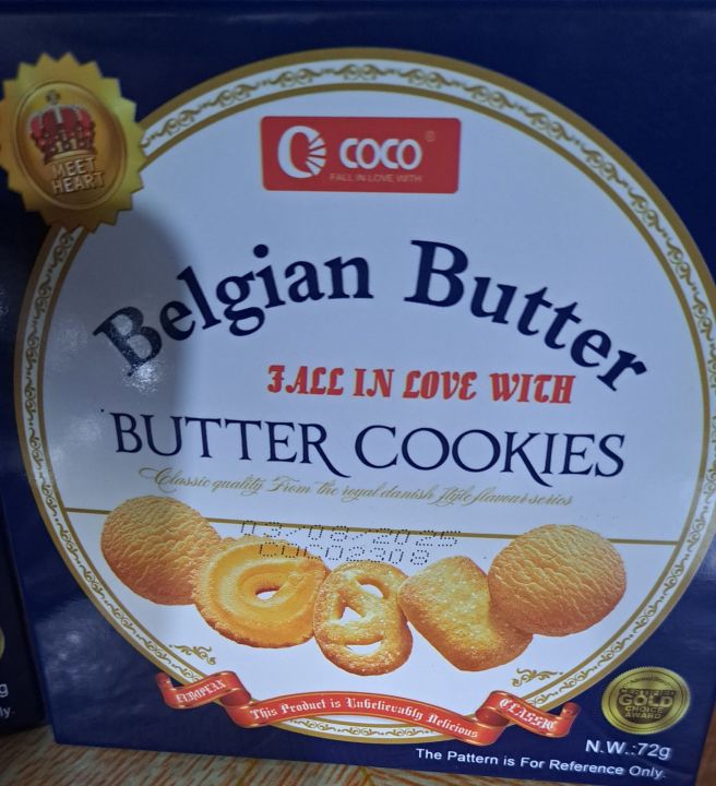 Kirstine Belgian Butter Cookies 72grams | Lazada PH
