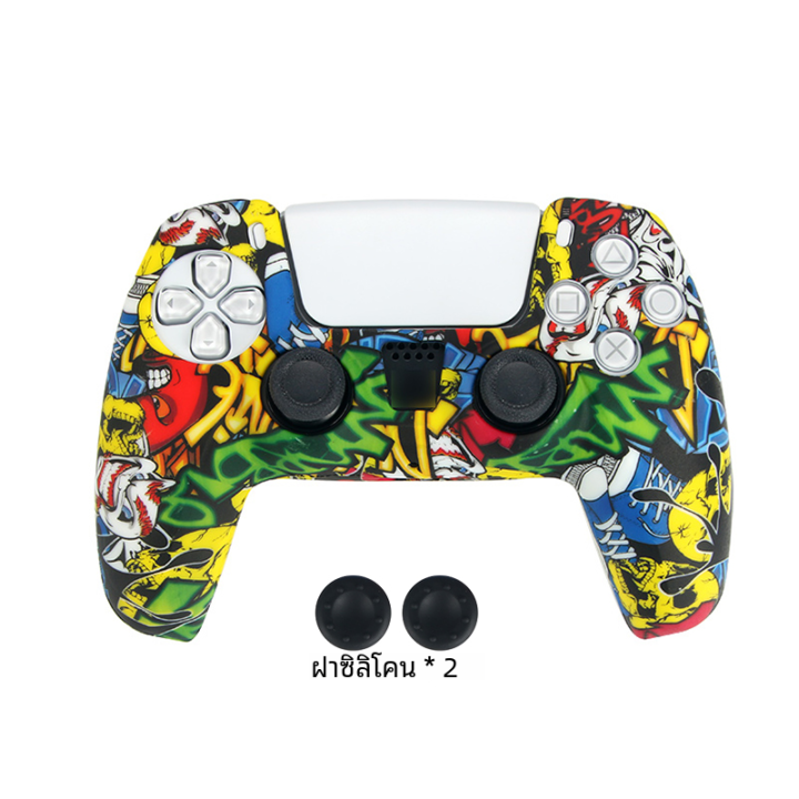 Data Frog เคสซิลิโคนสำหรับ PS5, เคสซิลิโคนสำหรับเกมแผ่นเกมกันลื่น ...