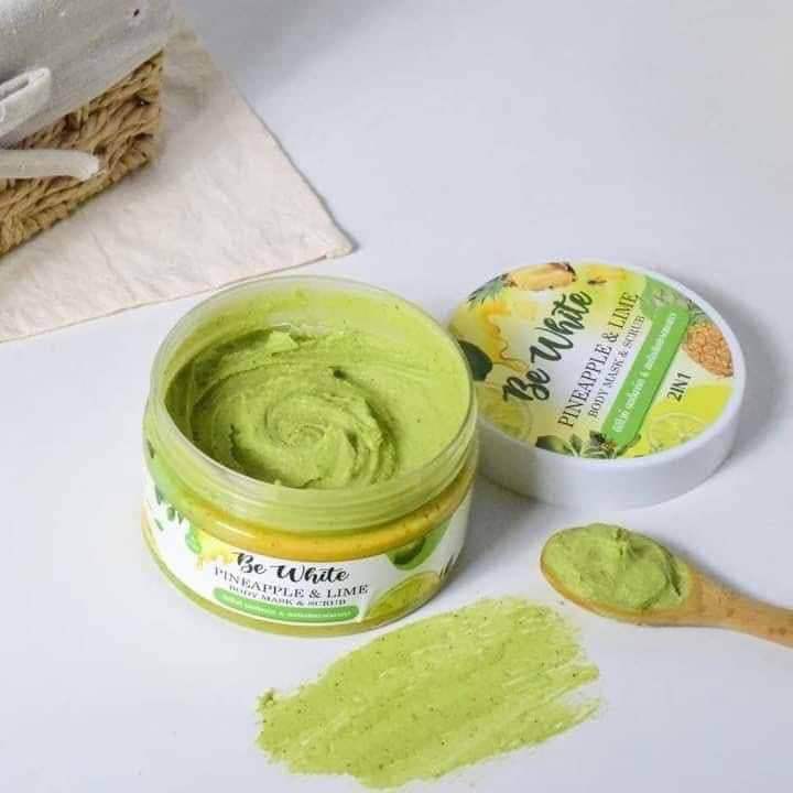 SCRUB BE WHITE 2IN1 viral | Lazada