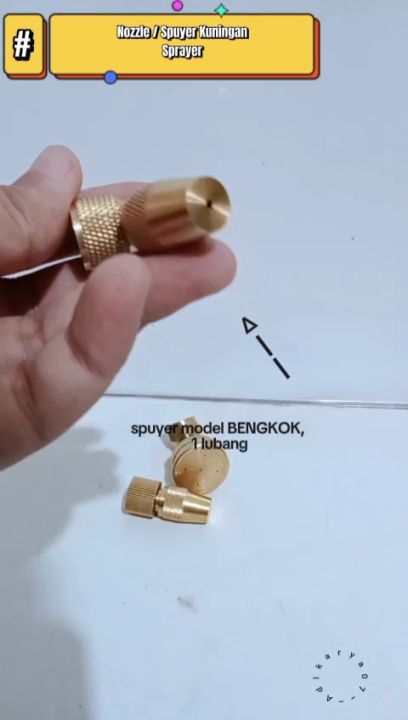 Nozzle Steam Cuci AC bengkok dan Steam Mobil spuyer kuningan Spuyer ...