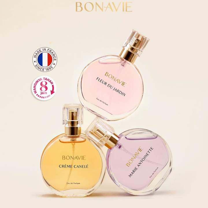 Bonavie EDP Eau De Parfum 30ml - Fleur du Jardin Creme Canele Marie ...