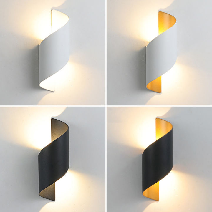 Aluminum LED wall lamp IP65 waterproof modern wall light sconces ...