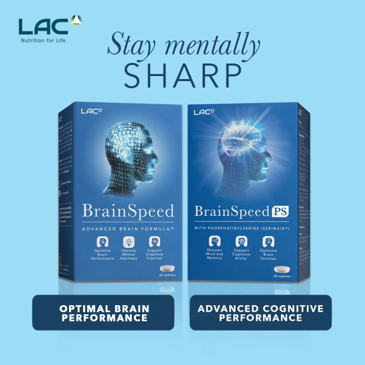 [LAC BRAIN] BrainSpeed PS - With More Phosphatidylserine (30 tablets ...