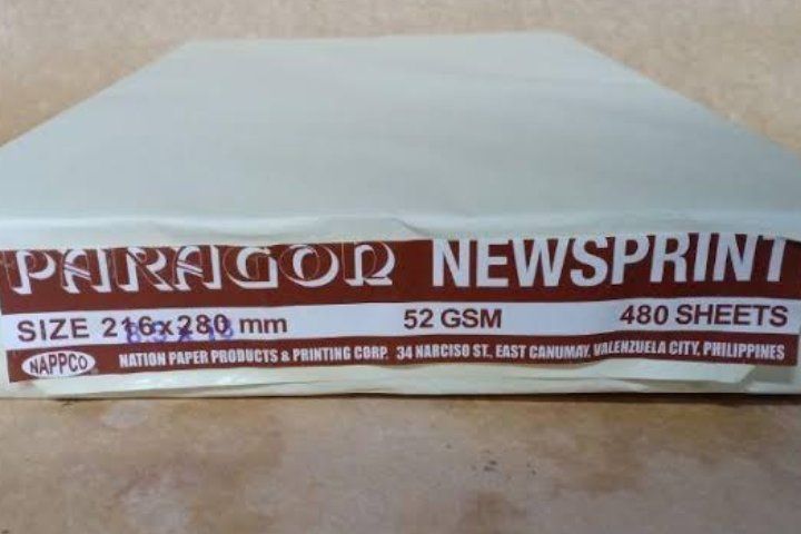 PARAGON NEWSPRINT 52GSM SHORT AND LONG 480 SHEETS PER REAM | Lazada PH