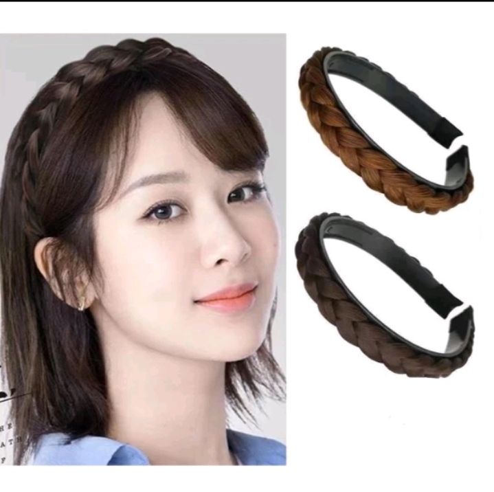 Bando rambut kepang korea | Lazada Indonesia