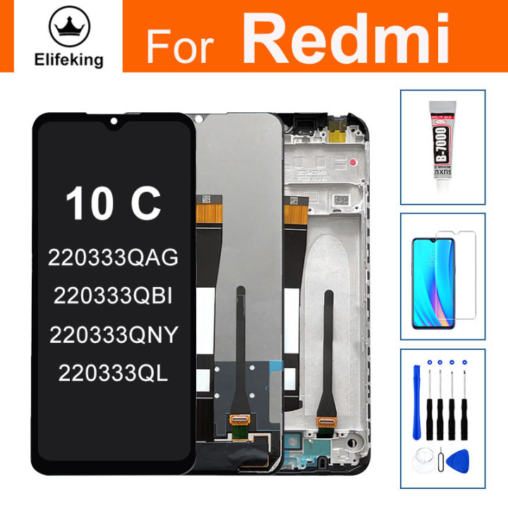 6.71'' LCD For Xiaomi Redmi 10C 220333QAG 220333QBI 220333QNY Touch ...