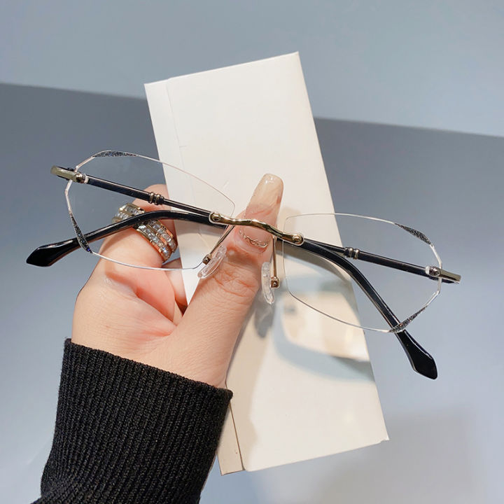 Fashion Reading Glasses +1.0 to +5.0 Frameless Anti Radiation /Anti ...