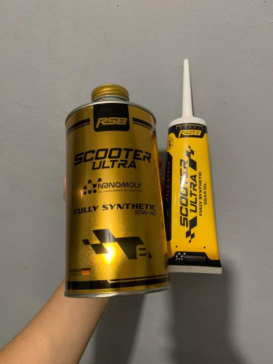 nicsmotoph - RS8 SCOOTER ULTRA 800ML 1 LITER NANOMOLY FULLY SYNTHETIC ...
