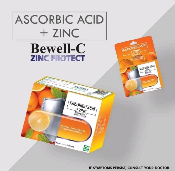 Bewell C zinc protect 10's capsule | Lazada PH
