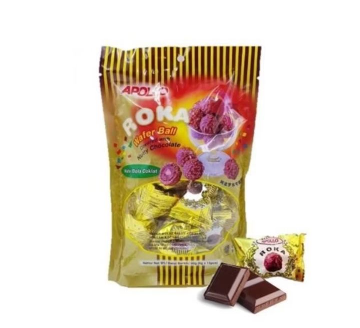 Wafer Choco Apollo Roka Kemasan 90Gram | Lazada Indonesia