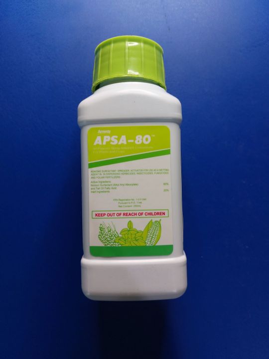 APSA-80 (250 ml) ALL PURPOSE SPRAY ADJUVANT CONCENTRATE FOR CROPS AND ...