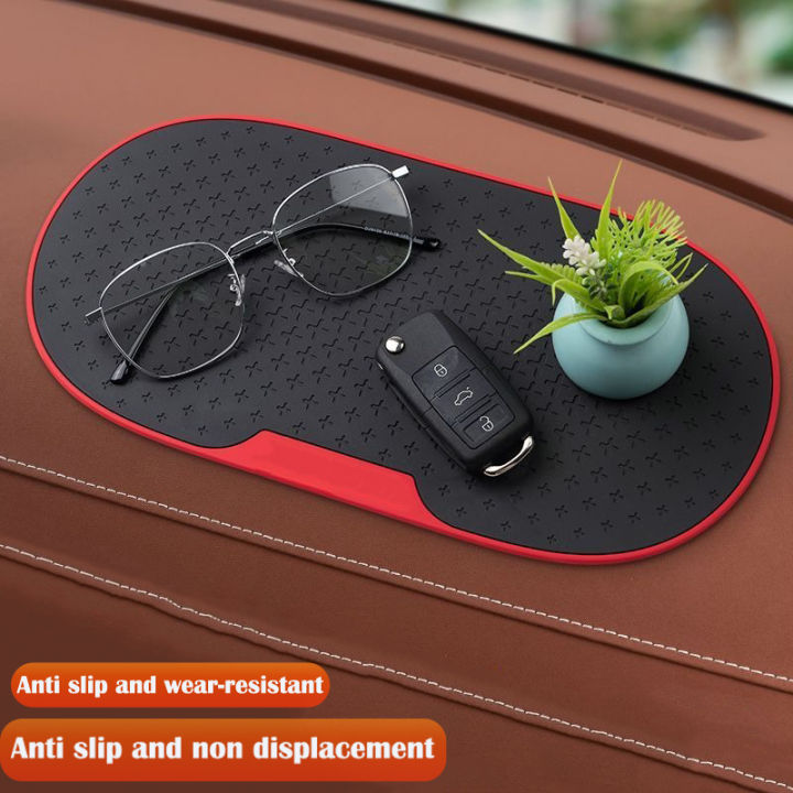 Car mounted anti slip pad odorless instrument panel storage pad ...
