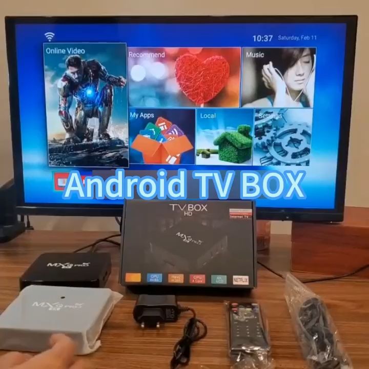TV box Android Tín hiệu 4K HD 5Gwifi để xem TV miễn phí hỗ trợ tất cả ...