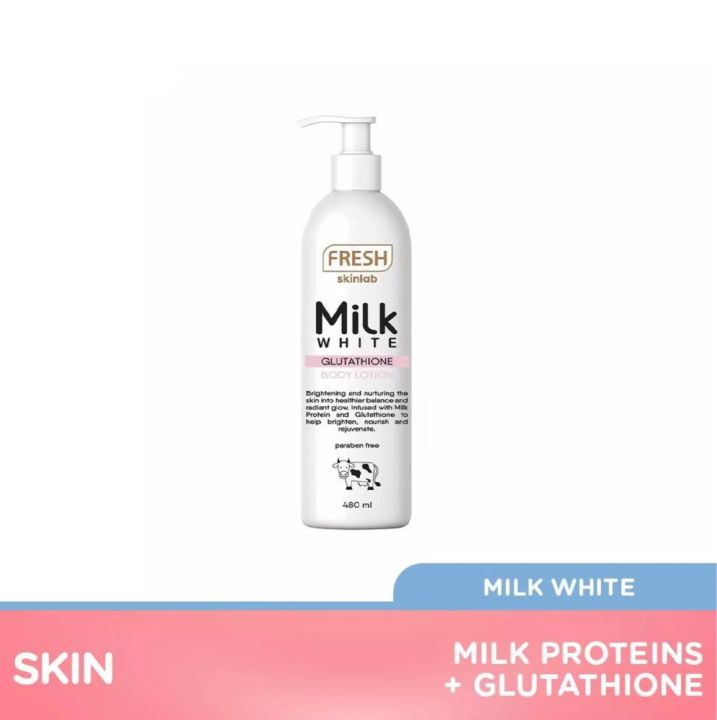 Fresh Skinlab Milk Glutathione Lotion 480ml | Lazada PH