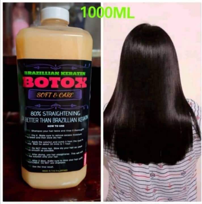 ORIGINAL SOFT & CARE BRAZILIAN HAIR BOTOX 1000ml | Lazada PH