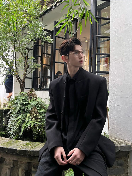 LIUBU | Chinese Style Fall Mandarin Collar Pankou Suit Jacket | Lazada PH