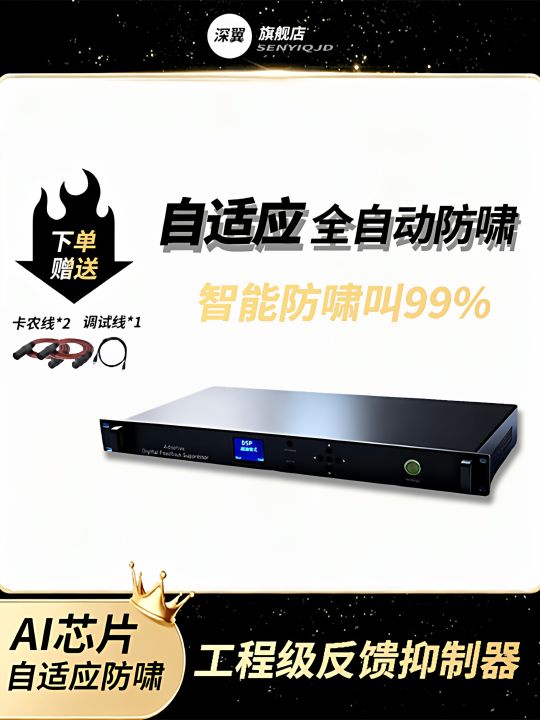 Automatic Feedback Suppressor Microphone Adaptive Digital Echo ...