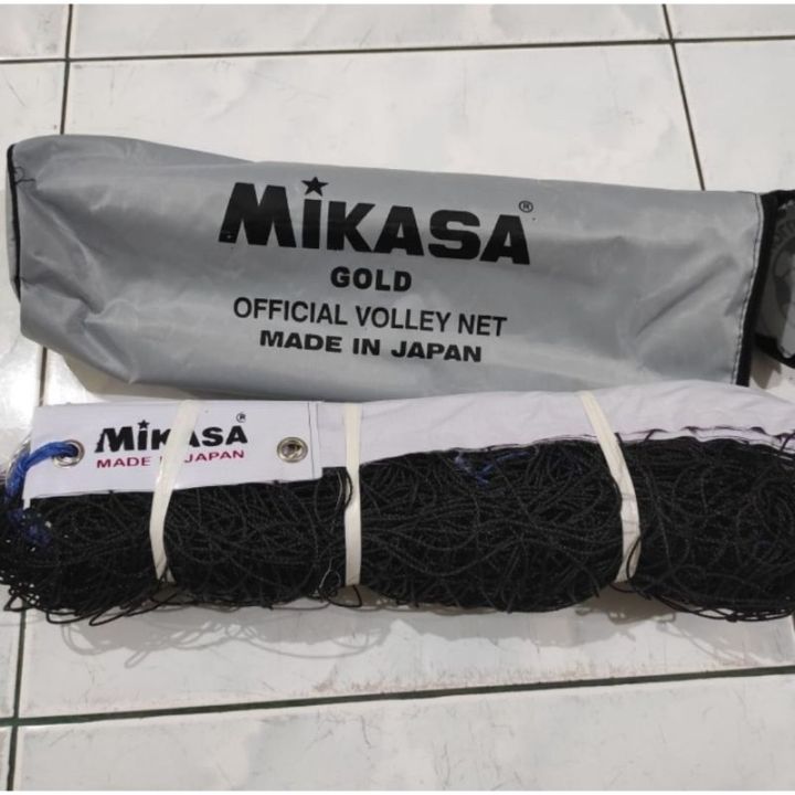 Net Volly Mikasa Gold Bahan Nylon Tebal Tali 1.5mm | Lazada Indonesia