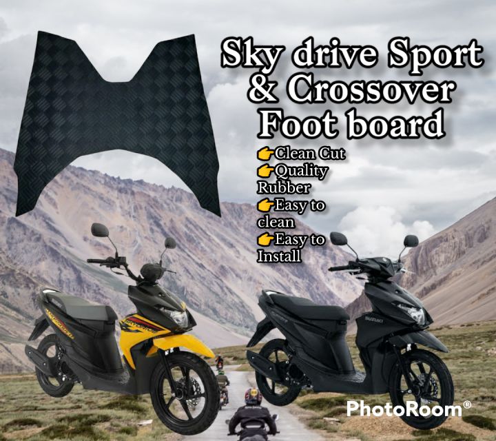 Suzuki Skydrive Sport and Cross over Rubber matting / Suzuki skydrive ...