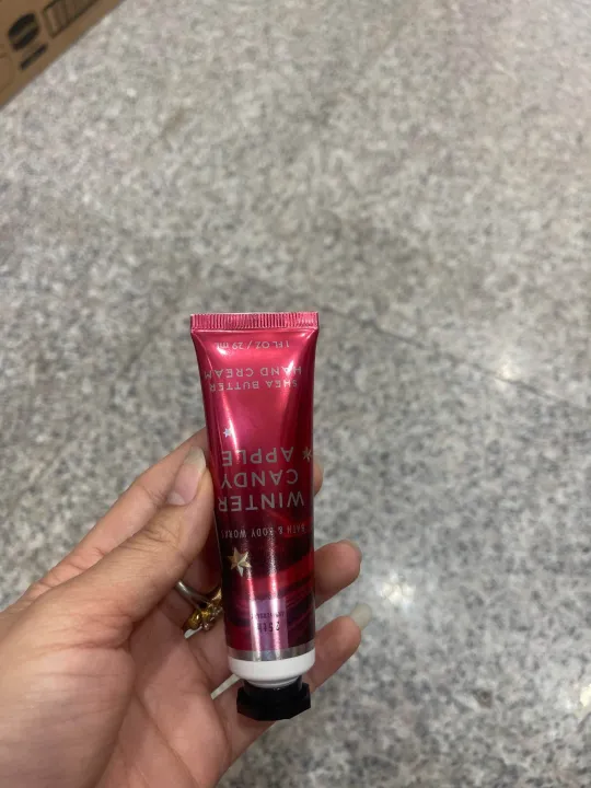 Bath & Body Works Winter Candy Apple Hand Cream 29ml. ของแท้ | Lazada.co.th