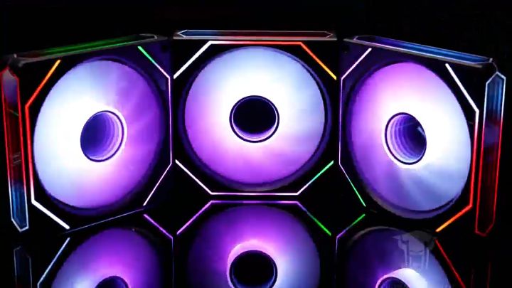 Jungle Leopard Prism GEN6 PRO Black / White 5V ARGB 3Pin PWM 12CM ...