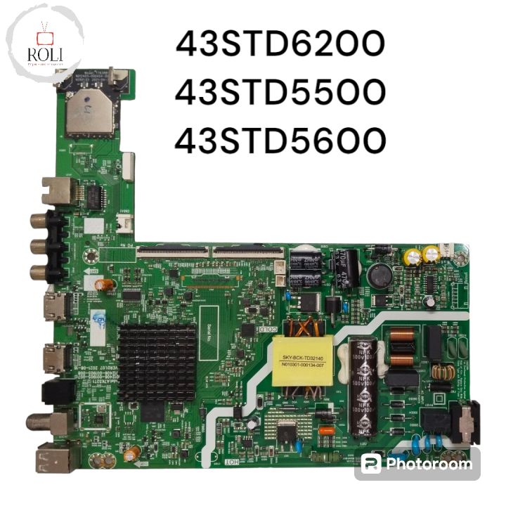 Skyworth 43STD6200 43STD5600 43STD5500 TV main board MB refurbished ...