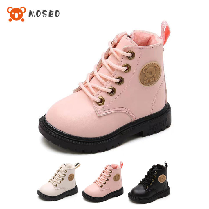 MOSBO Boots Sepatu Boots Anak Sepatu Sneaker Anak Perempuan Sekolah ...