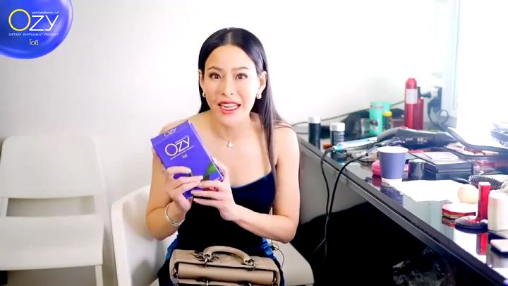 Ozy โอซี หนิง ปณิตา คุมหิว อิ่มนาน ของแท้!!! ส่งฟรี (1 กล่อง 10แคปซูล) โอซี่ Ozy 7 in 1 อาหาร ...