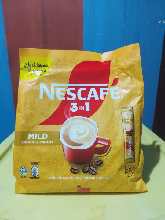 Nescafe 3in1 Mild (25x18gr) Smooth and Creamy Nescafe Mild | Lazada ...