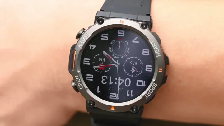 FD68s Smartwatch, 1.44” Round Screen, Waterproof, Bluetooth Call, Heart ...