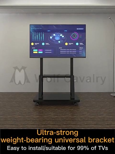 32-85 Inch TV Stand Floor Stand Movable TV Rack Stand with Wheels ...