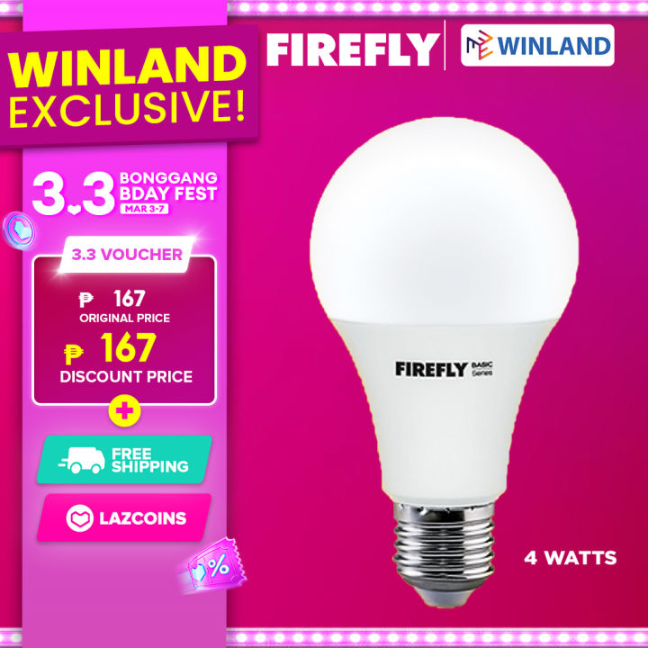 Firefly by Winland BASIC 12V LED BULB LED LIGHT 4W DAYLIGHT 20000 Life ...