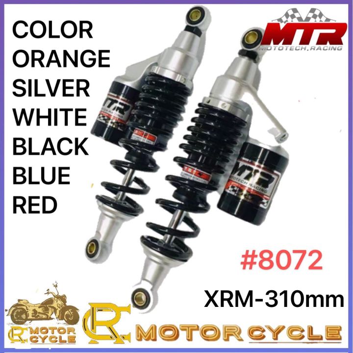 REAR SHOCK MTR (Semi Lowered) 310MM For XRM110 XRM125 Wave100 Wave110 ...