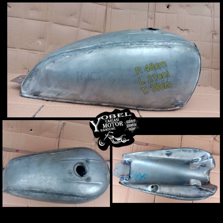 TANGKI CUSTOM MODEL KAWASAKI W175 TR TRACKER MOTOR SCORPIO TIGER GL DAN ...