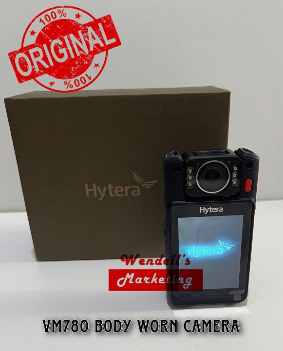 HYTERA VM780 64GB BODY WORN VIDEO CAMERA | Lazada PH