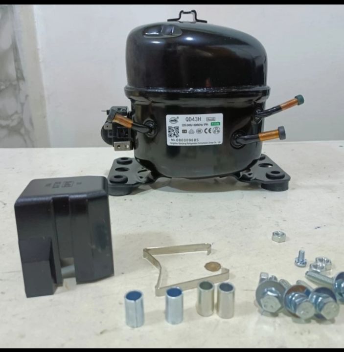 COMPRESSOR KULKAS 1/8 QD43H KULKAS 1 PINTU | Lazada Indonesia