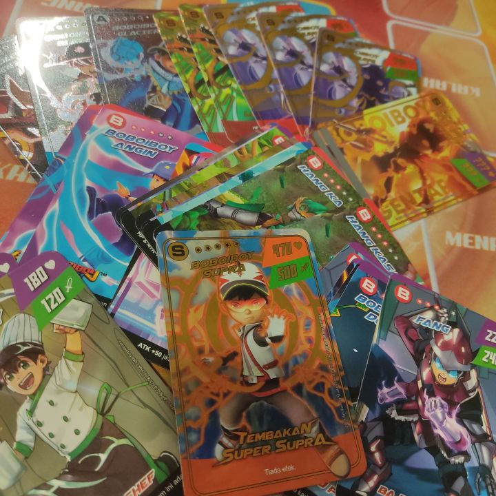 Boboiboy Galaxy Card level S & A | Lazada