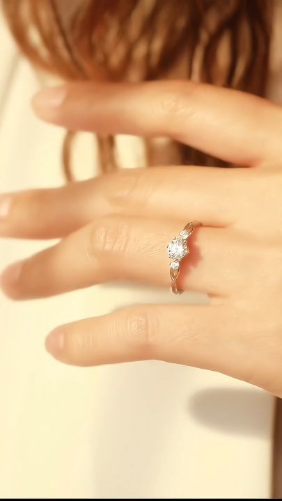 Missu 925 Silver Plated Infinity Promise Ring for Women Fashion Jewelry ...